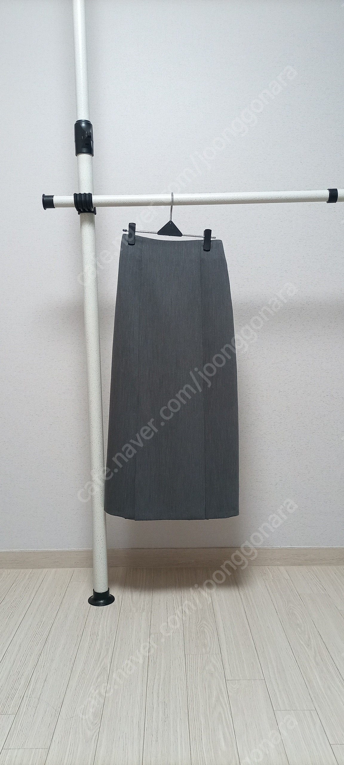 새상품회색 정장치마 롱스커트 티셔츠캐쥬얼의류 중고나라